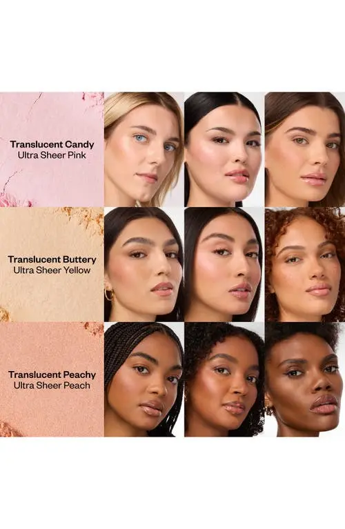 KOSAS Cloud Set Translucent Loose Setting + Blurring Powder - Translucent Peachy