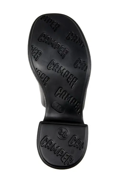 Camper Thelma Platform Slide Sandal - Black