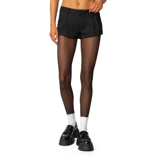 EDIKTED Kera Pleated Micro Shorts