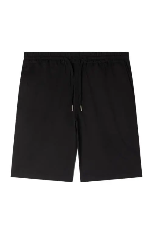 Sandro Cotton Drawstring Shorts - Black