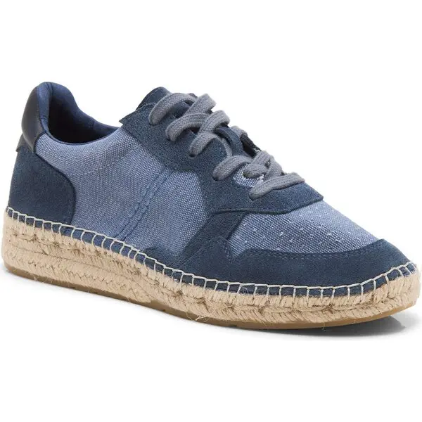 Free People Serendipity Sneaker - Navy Canvas