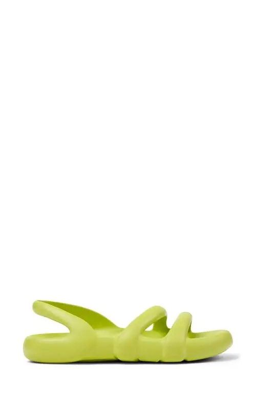 Camper Kobarah Slingback Flat Sandal - Bright Yellow