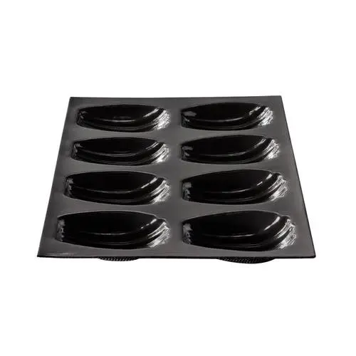 SILPAT Flexipan 8 Madeleines Mold - Black