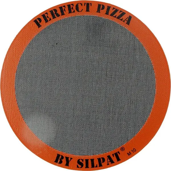 SILPAT Perfect Pizza Non-stick Silicone Baking Mat - Orange