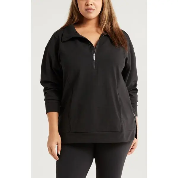 Zella Ottoman Fleece Half Zip