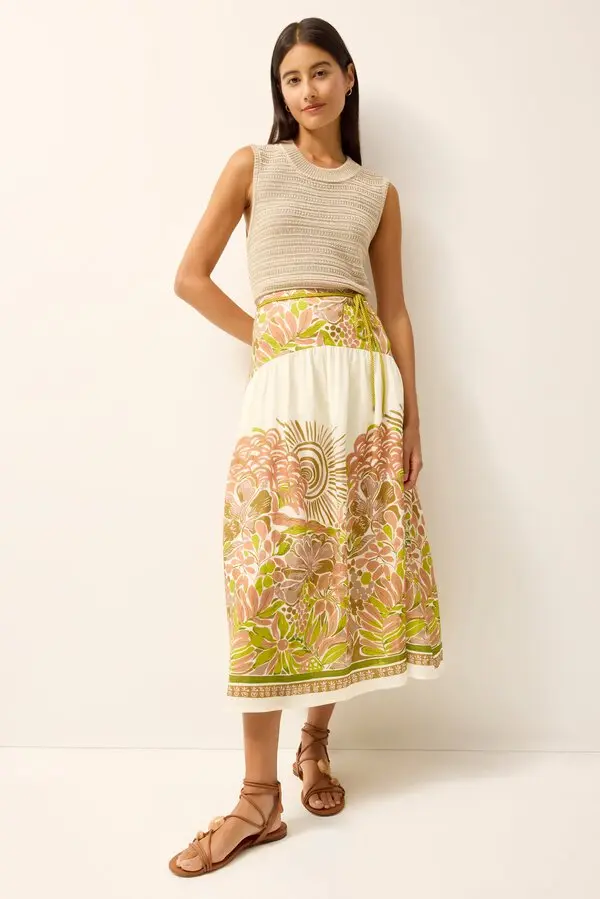 MARIE OLIVER Nev Top - Tan