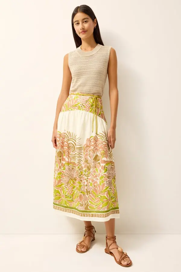 MARIE OLIVER Nev Top - Tan
