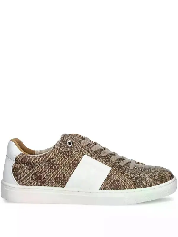Guess Logo Sneakers - Brown