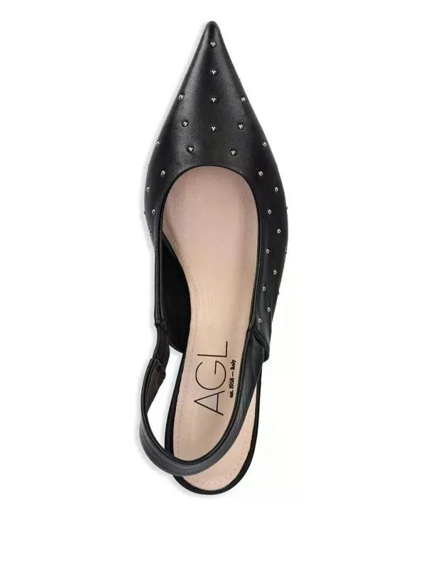 Agl 45mm Micro-stud Embellished Pumps