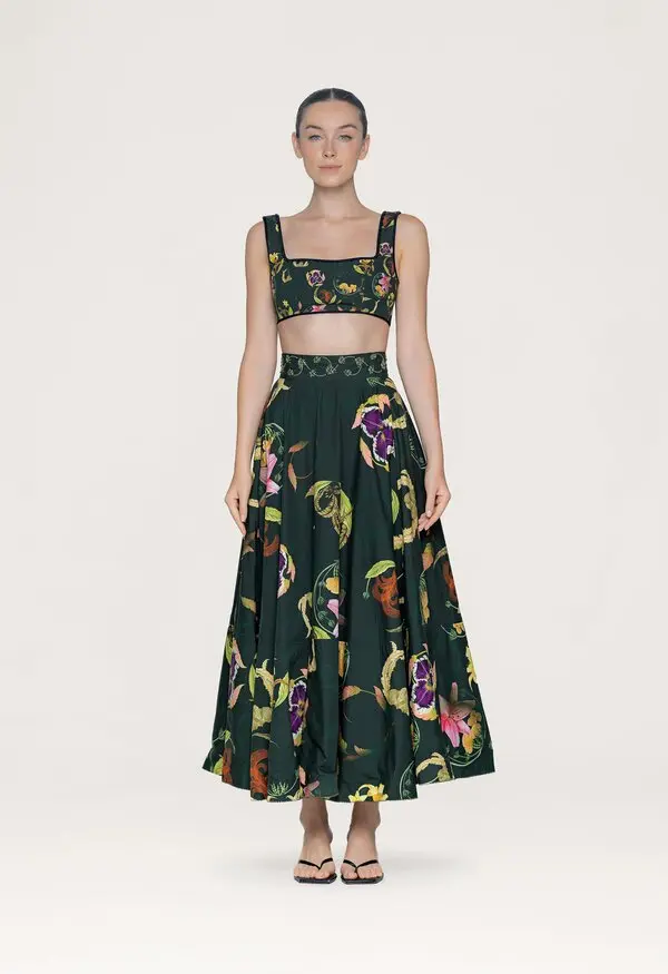 MAREA Amanda Marina Cropped Top