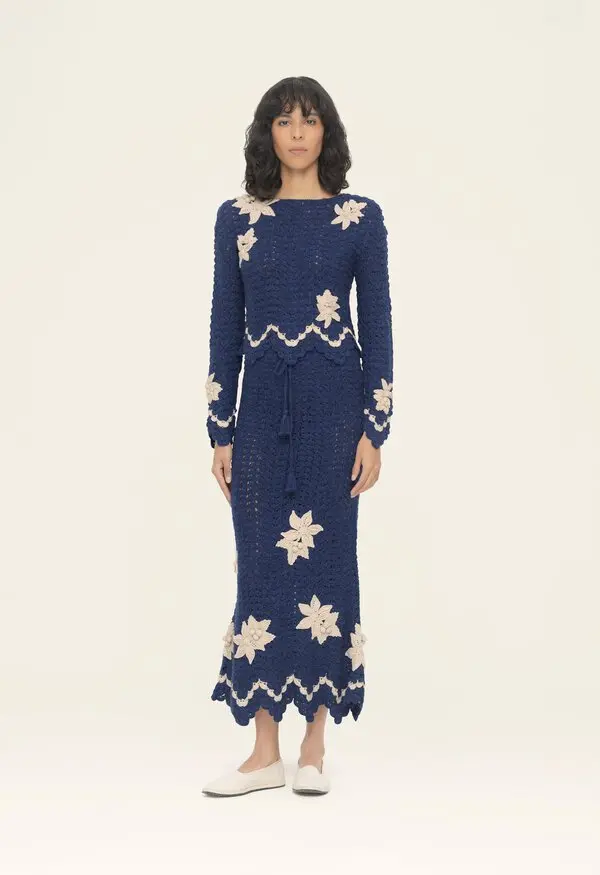 AGUA X ESCVDO Muhu Crochet Top