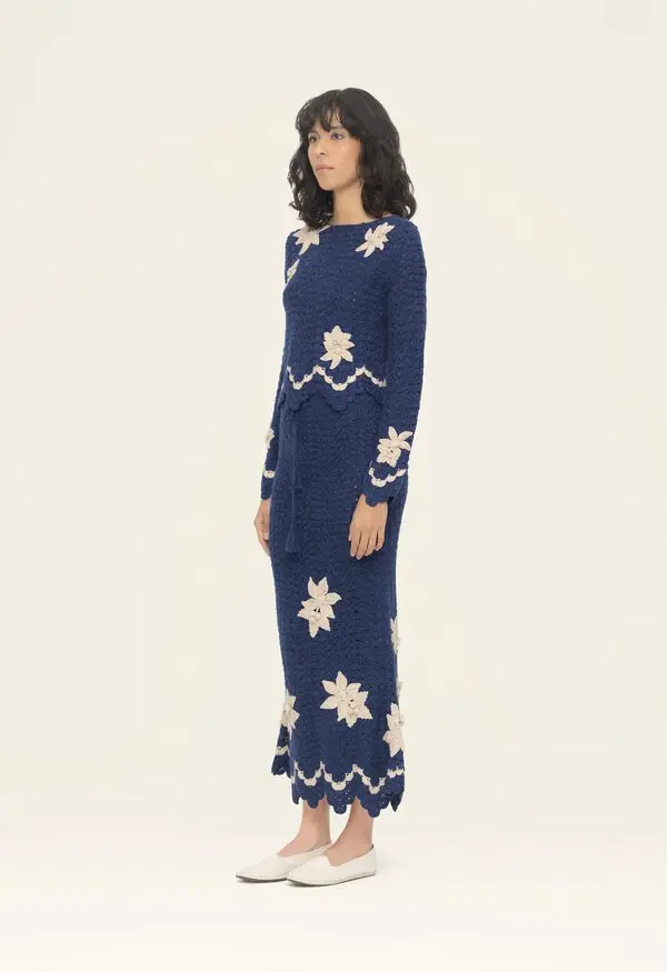 AGUA X ESCVDO Muhu Crochet Top