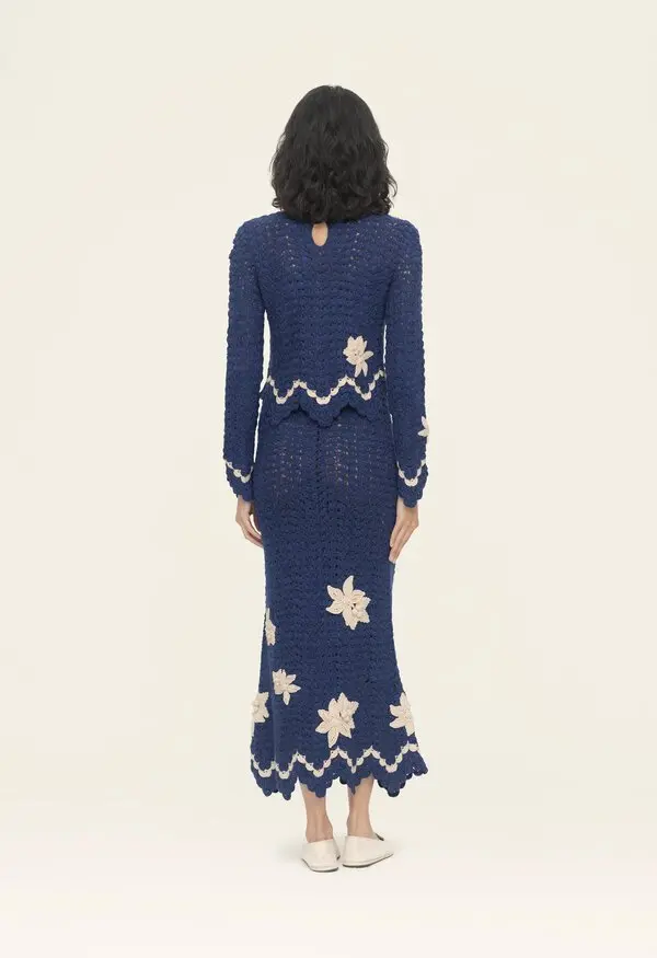 AGUA X ESCVDO Muhu Crochet Top
