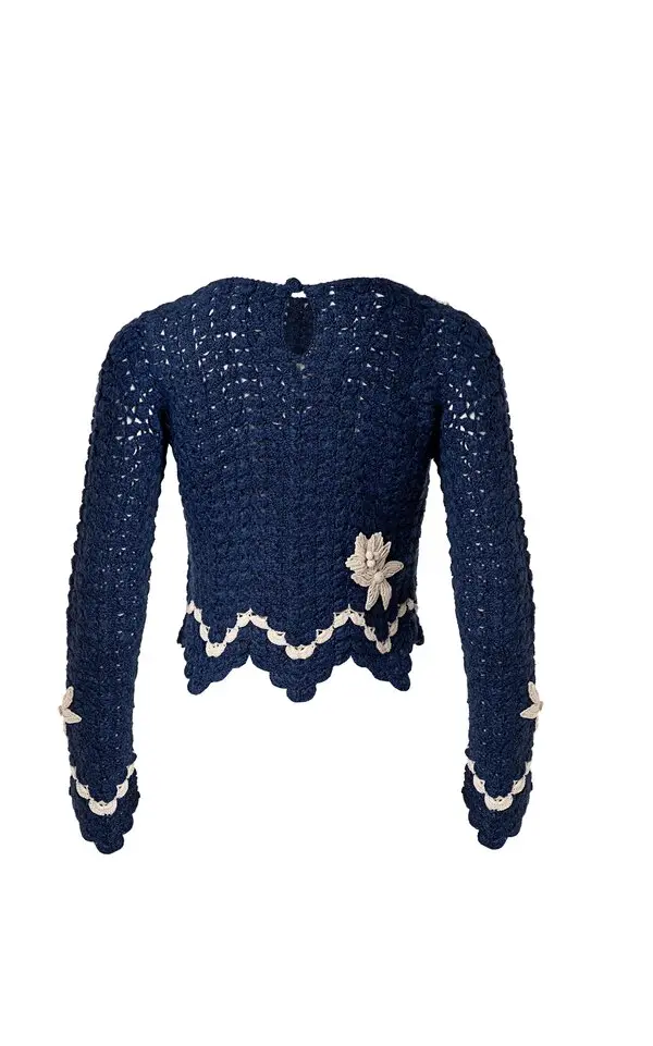 AGUA X ESCVDO Muhu Crochet Top