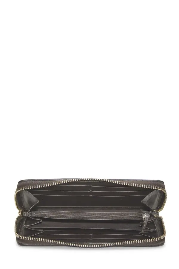 Gucci Original Gg Canvas Zip Around Wallet - Beige