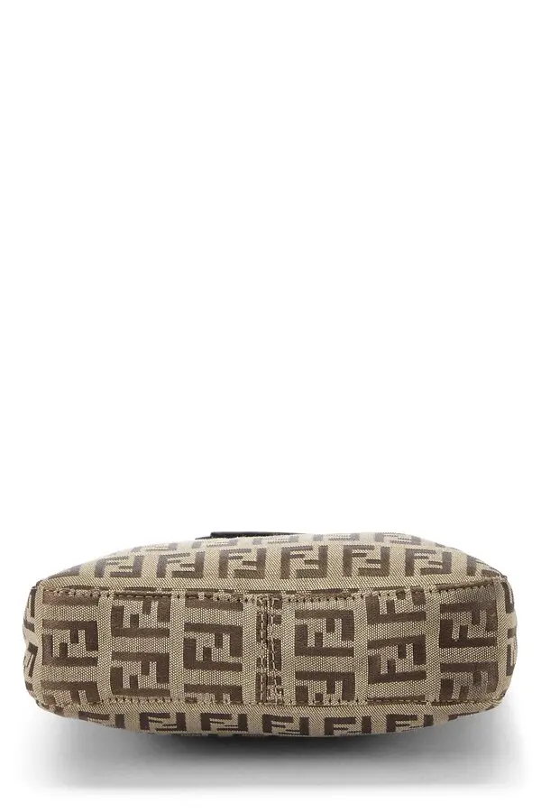Fendi Zucchino Canvas Shoulder Bag