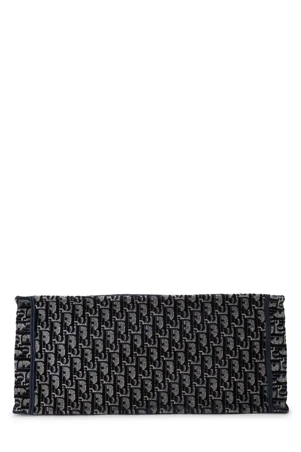Dior Velvet Book Tote - Navy