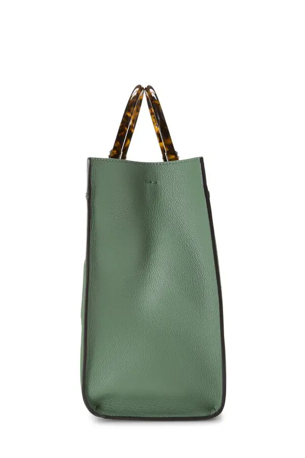 Fendi Calfskin Sunshine Shopper - Green