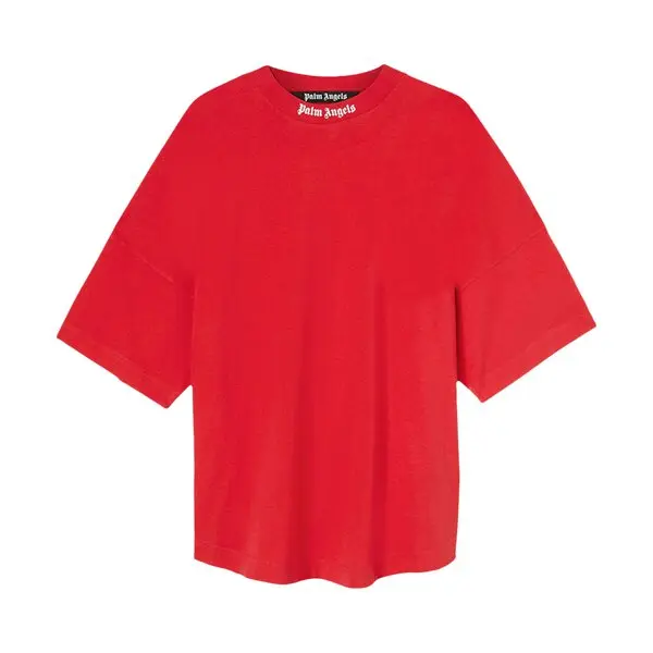 Palm Angels Classic Logo Tee - Red