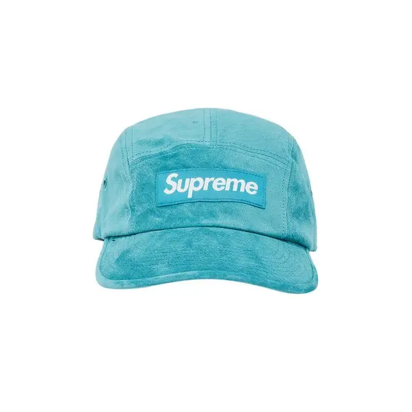 Supreme Suede Camp Cap - Teal