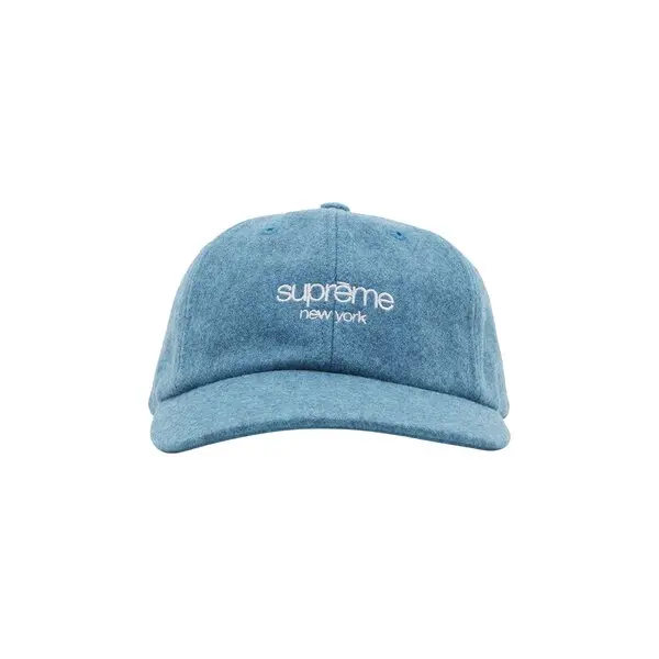 Supreme Waxed Wool 6-panel Cap