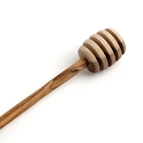 BERARD Olive Wood 6-inch Honey Dipper