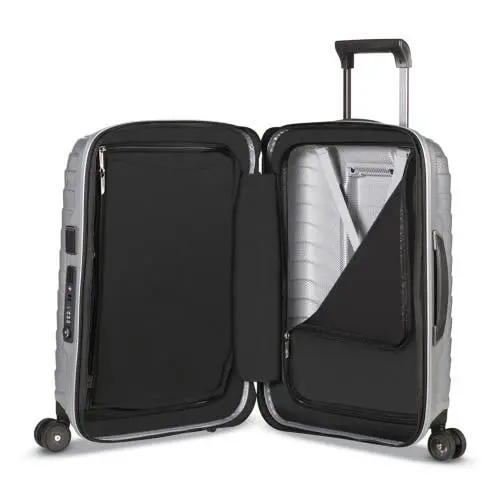 SAMSONITE Proxis 22" Global Hardside Carry-on Spinner Luggage - Silver