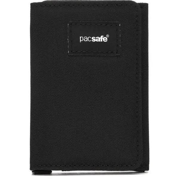 PACSAFE Rfidsafe Trifold Wallet - Black