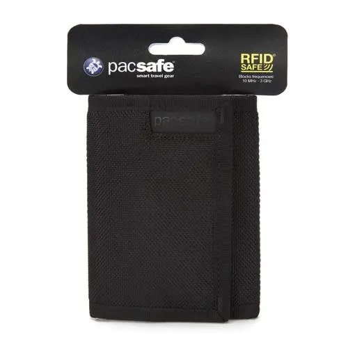 PACSAFE Rfidsafe Z50 Trifold Wallet With Metal Chain