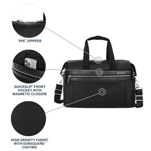 TRAVELPRO Platinum Elite Soft Underseat Tote Bag - Black