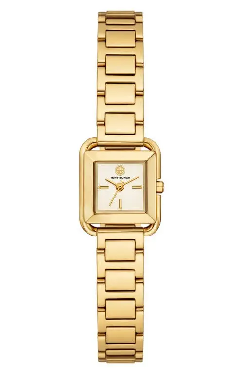 Tory Burch Square Bracelet Watch - Gold