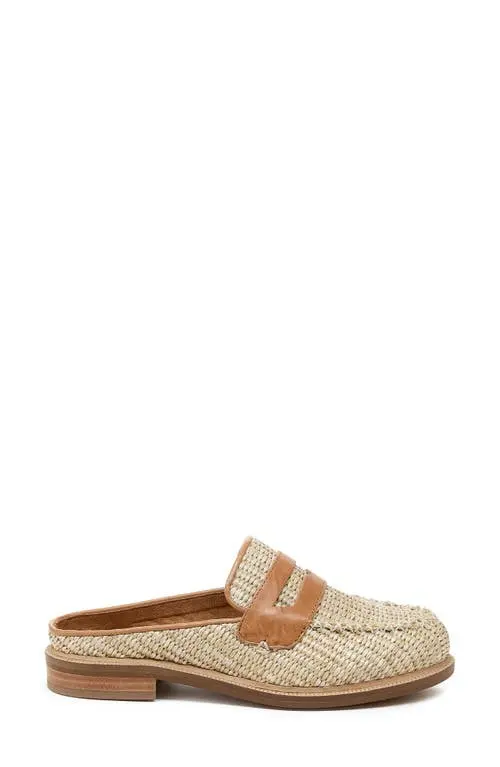 KELSI DAGGER BROOKLYN Lock Raffia Mule - Natural