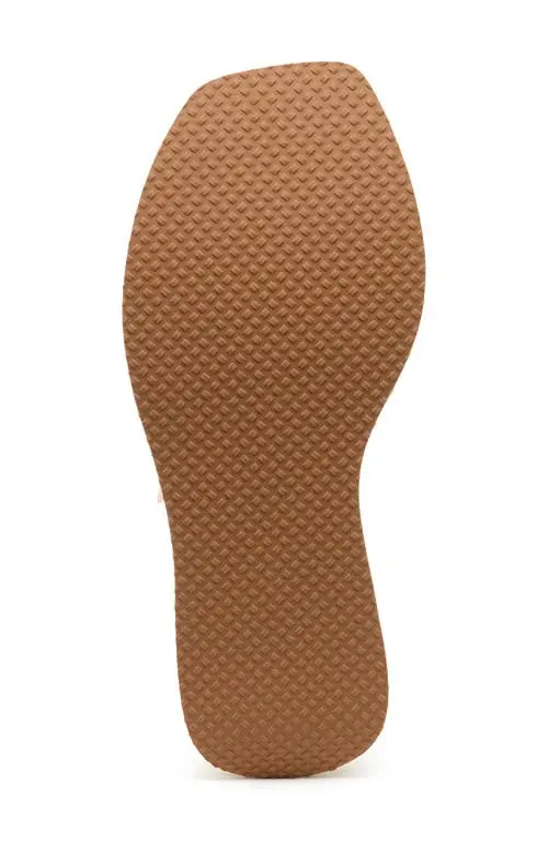 KELSI DAGGER BROOKLYN Suri Platform Raffia Sandals