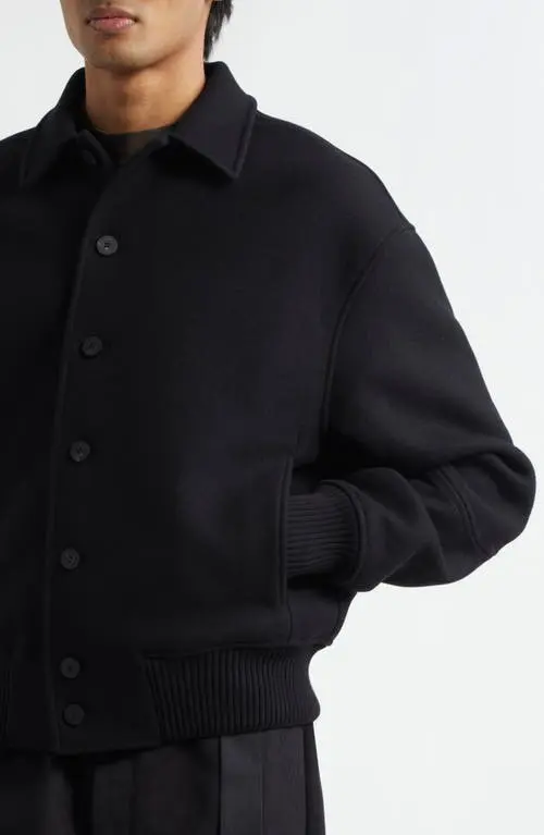Jacquemus Le Feltro Bomber Jacket - Black