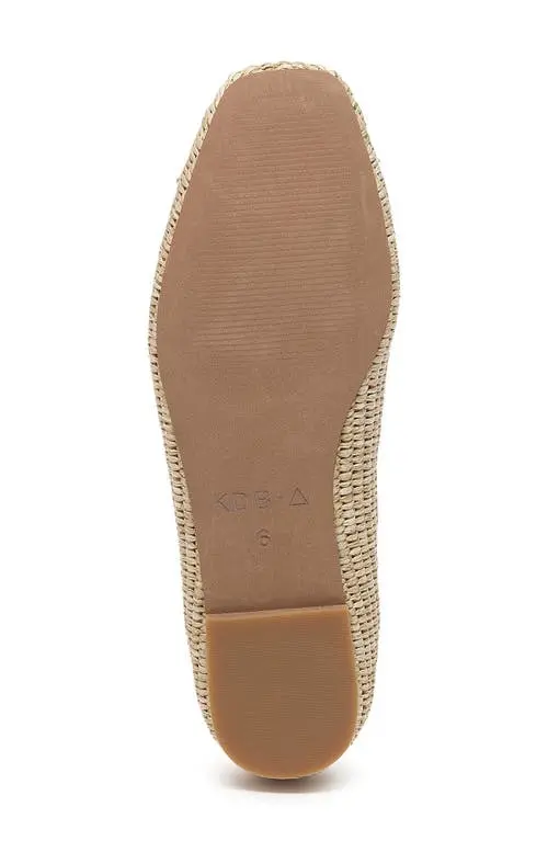 KELSI DAGGER BROOKLYN Frankie Raffia Ballet Flat