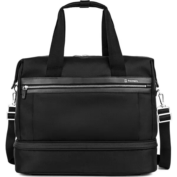 TRAVELPRO Platinum Elite Drop-bottom Weekender Bag - Black