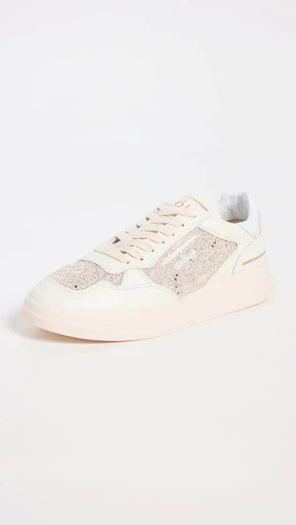Ghoud Venice Tweener Low Top Sneakers In Ivory/Plat - 40