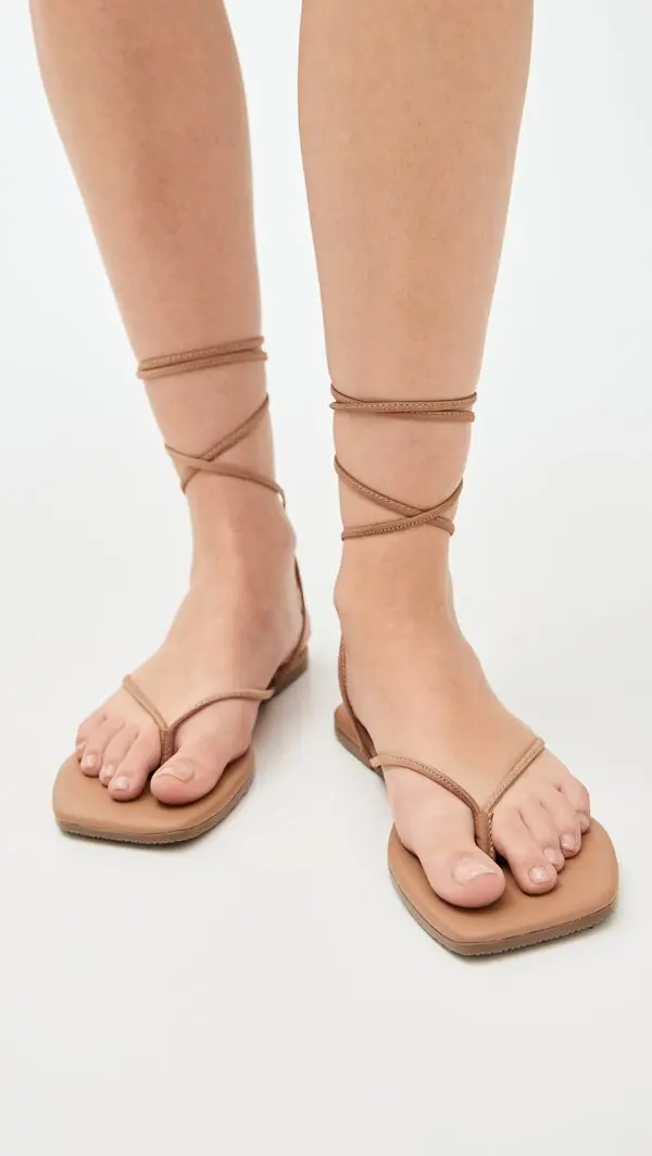 Tkees Square Toe Lilu Sandals - Hazelton