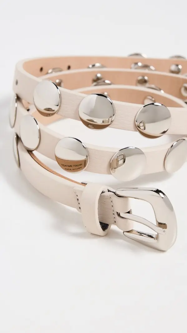 B-Low The Belt Ames Belt - Bone Silver - 50% Off | Editorialist display picture 3
