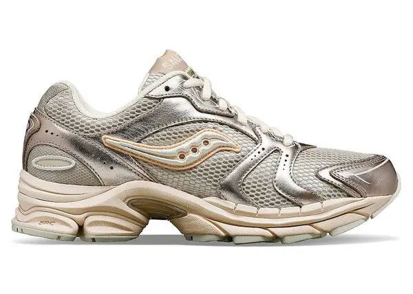 Saucony Progrid Triumph 4 Athletic Sneakers - Champagne