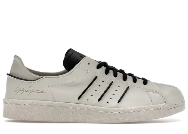 Adidas Y-3 Superstar Sneakers - Talc/black