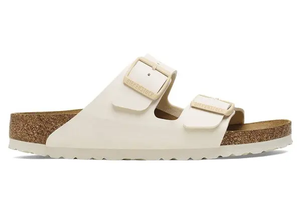 BIRKENSTOCK Arizona Birko-flor Sandals - Eggshell