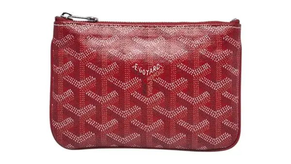 Goyard Senat Pouch Mm - Red