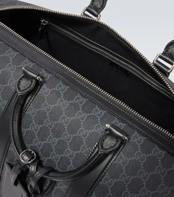Gucci Gg Supreme Canvas Duffle Bag