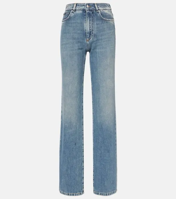 Dolce & Gabbana High-rise Wide-leg Jeans