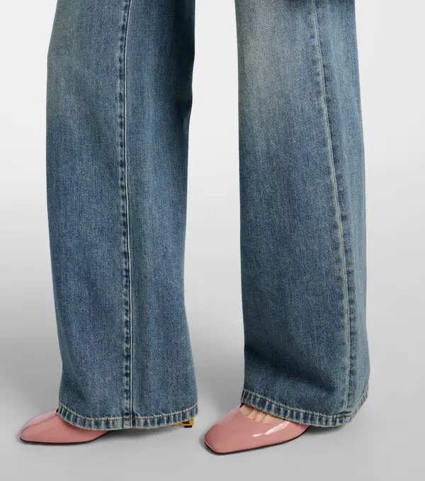 Dolce & Gabbana High-rise Wide-leg Jeans