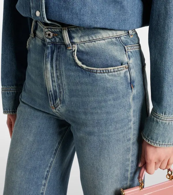 Dolce & Gabbana High-rise Wide-leg Jeans