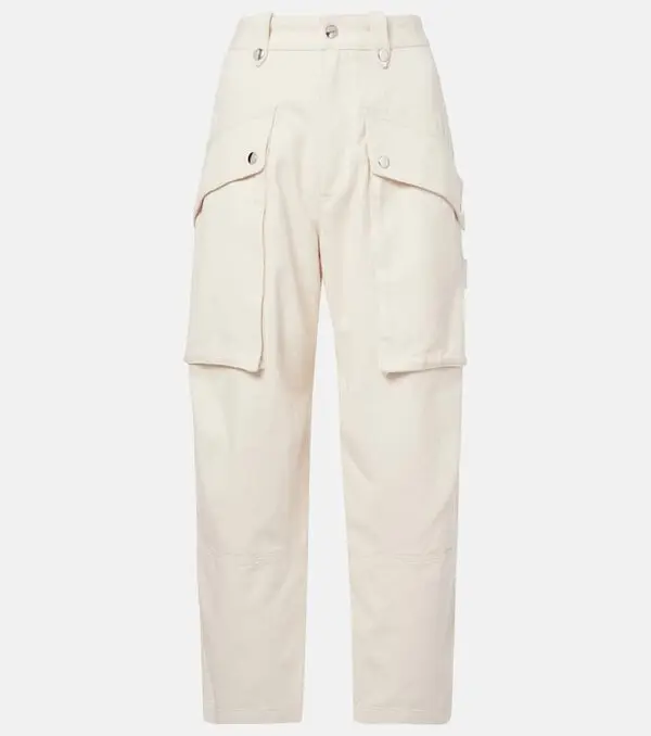 MARANT ETOILE Jannick Low-rise Cargo Pants