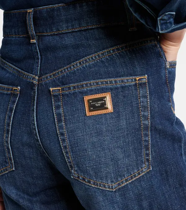 Dolce & Gabbana High-rise Denim Shorts