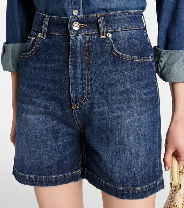 Dolce & Gabbana High-rise Denim Shorts